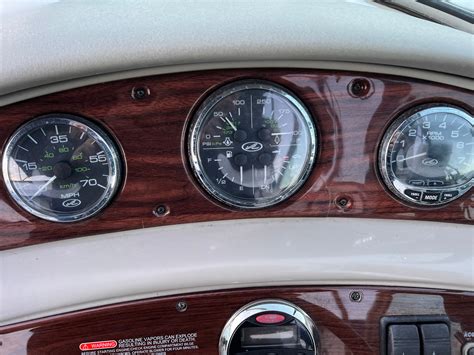 2006 Sundeck Gauges Club Sea Ray