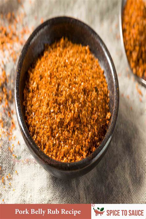 Pork Belly Rub Recipeadd Flavor And Tenderness To Your Pork Delicacy