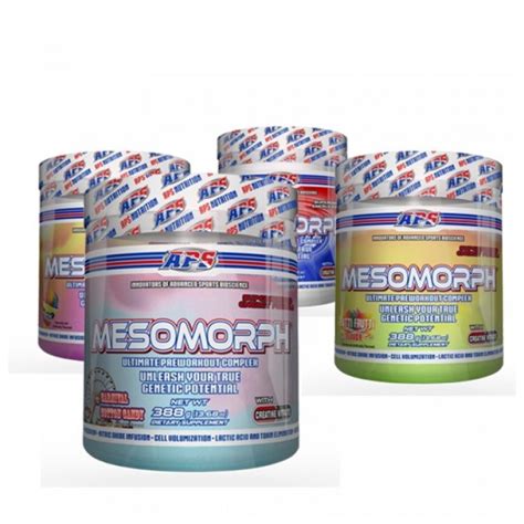 Mesomorph Pre Workout | APS Mesomorph | Free Shipping