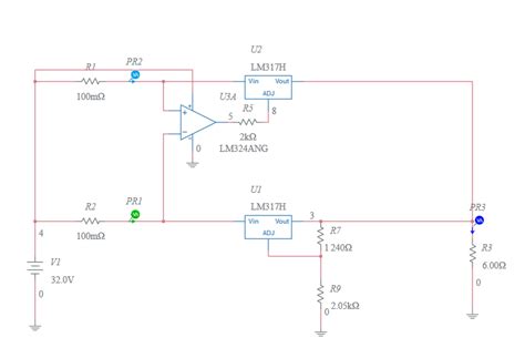 Lm317 In Parallel Multisim Live