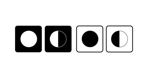 Icono De Modo Día Y Noche Concepto De Diseño De Interfaz De Aplicación