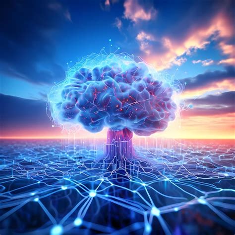 Comprehensive Abstract Cloud Computing Concept Art Innovative And Futuristic Technology