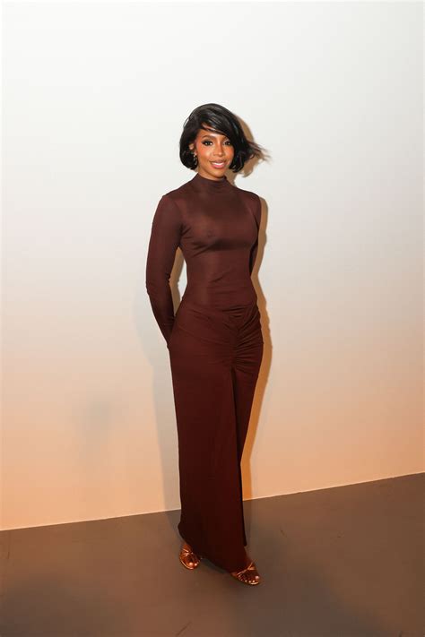 Kelly Rowland At Christopher Esber Ss24 Fashion Show At Pfw In Paris 09