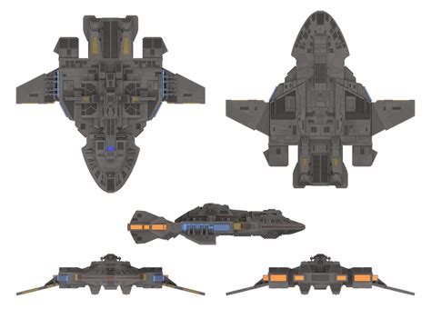 Condor Class Atmospheric Winged Version Orthos By Minner2000 On