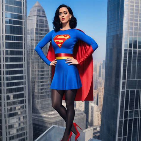 Katy As Supergirl 2 By Drebinai On Deviantart