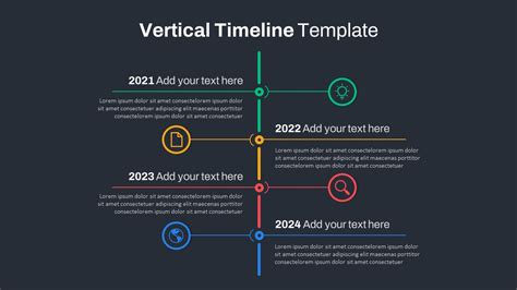 Vertical Timeline Powerpoint Template Slidekit