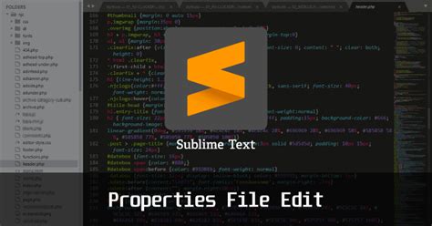 properties ファイルも編集できるテキストエディタ sublime text