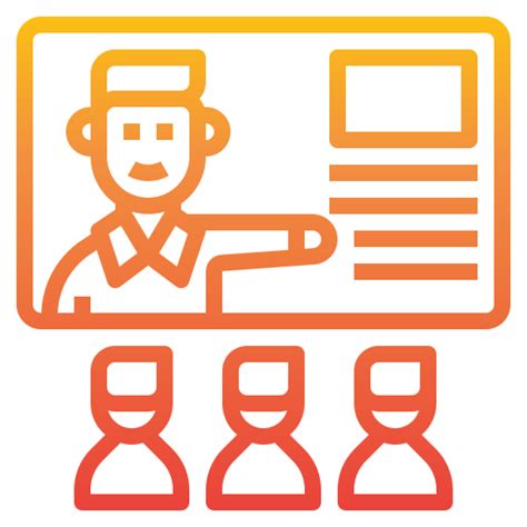 Classroom Itim2101 Gradient Icon