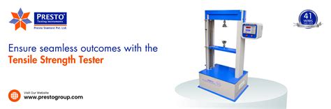 Ensure Seamless Outcomes With The Tensile Strength Tester