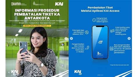 cara cancel tiket kereta api di loket dan aplikasi kai access