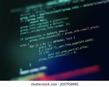 Programming Code Abstract Technology Background Software Stock Illustration