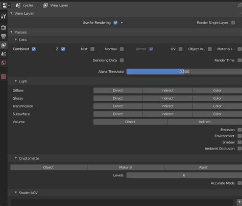 Vector Pass Greyed Out Technical Support Blender Artists Community