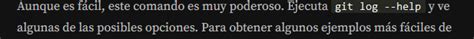 Ejecuto Comando Git Log Help Y No Visualizo Nada Git Y GitHub Controle Y Comparta Su