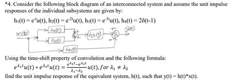 Solved 4 Consider The Following Block Diagram Of An Chegg Com