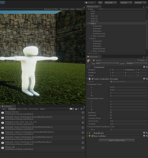 C Script Only Working On One Object In Scene Stack Overflow