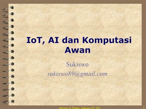 Iot07iot Dan Ai Sederhanapdf