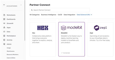 Launching Modelbit From Snowflake Admin Console Modelbit Posted On The Topic Linkedin