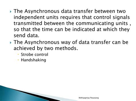 Asynchronous Data Transfer Pptx