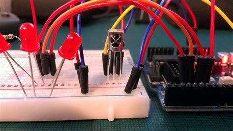 Fritzing Project IR Receiver Decoder