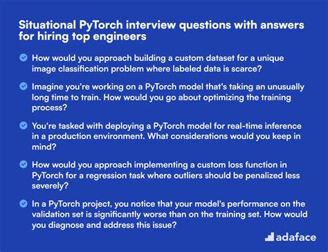 PyTorch Interview Questions Adaface