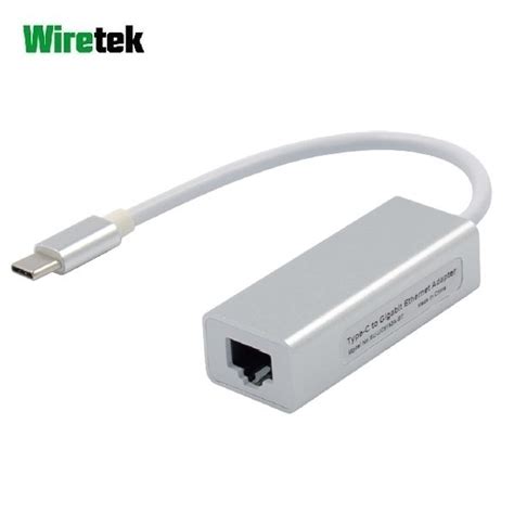 Jual Type C To LAN Gigabit RJ45 Ethernet Adaptor WIRETEK Di Lapak Tokomipo Bukalapak