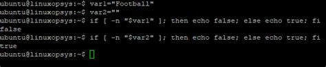 Determining If A Bash String Is Empty