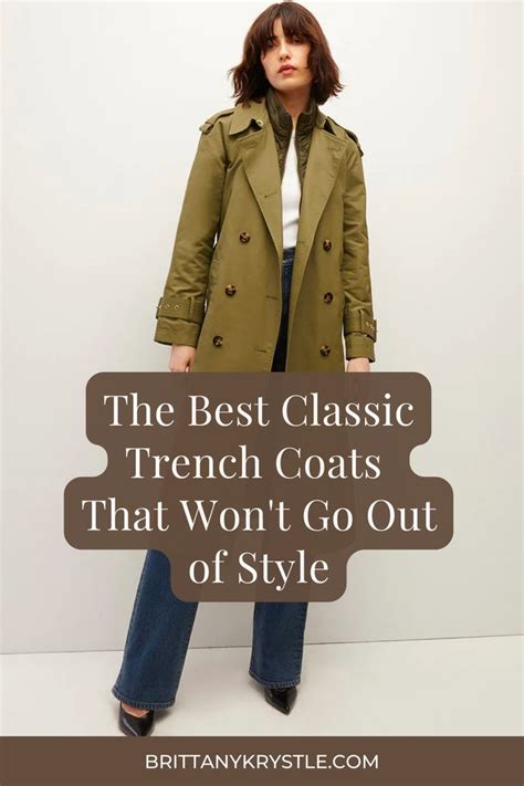 The 40 Best Trench Coats For Women Classic French Girl Street Style