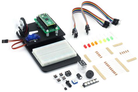 Kitronik Inventor S Kit For The Raspberry Pi Pico Kiwi Electronics