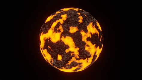 3d Planet Hot Global Warming Model Turbosquid 1705929