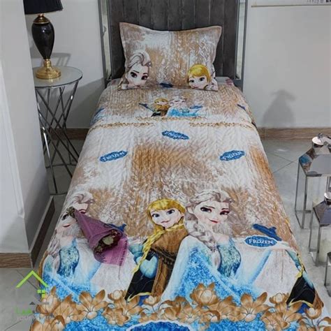 روتختی طرح کارتونی السا و آنا یک نفره فروشگاه اینترنتی خانه شما