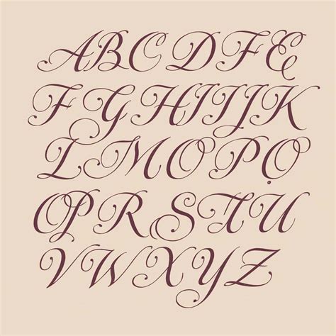 Cursive Alphabet Ideas To Ignite Your Creativity