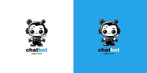 Girl Chatbot Person Icon Sign Design Vector Illustration On White And