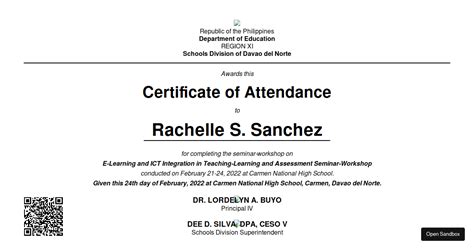 Certificate Generator Codesandbox