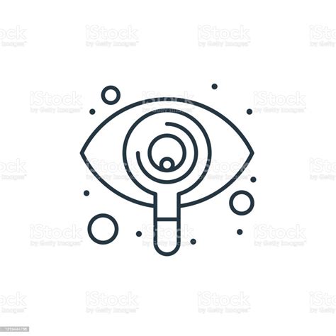 서개념에서 검색 아이콘 벡터 검색 편집 가능한 스트로크의 얇은 선 그림입니다 웹 및 모바일 앱 로고 인쇄 미디어에 사용할 선형 기호를 검색합니다 0명에 대한 스톡 벡터 아트