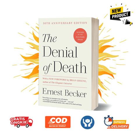 Jual The Denial Of Death By Ernest Becker English Version Shopee