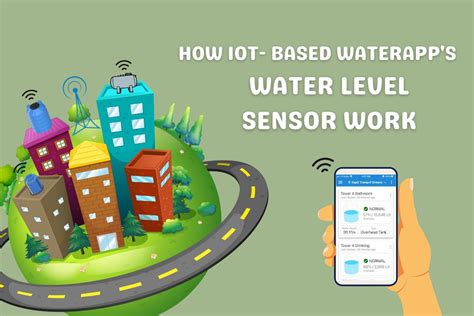 How IoT Based WaterApps Water Level Sensor Work Water App
