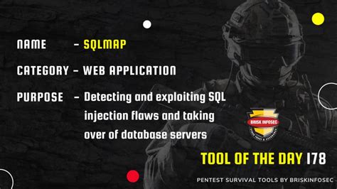 Sqlmap Briskinfosec