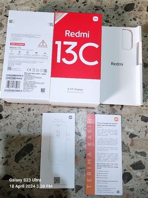 Jual Dus Box Redmi 13C Asli Copotan 100 Bukan Cetakan Shopee Indonesia