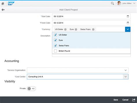 Multi Combo Box SAP Fiori Design Guidelines