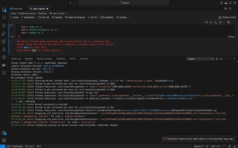 The Kernel Crash When I Import Pandas Notebook Jupyter Community Forum