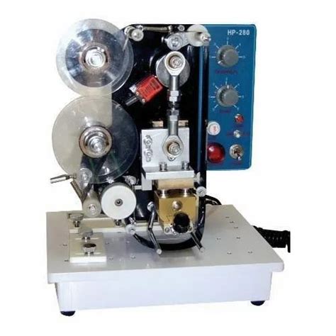 inkjet table top ribbon batch coding machine 100 model name number ps m6 at rs 16500 in mumbai