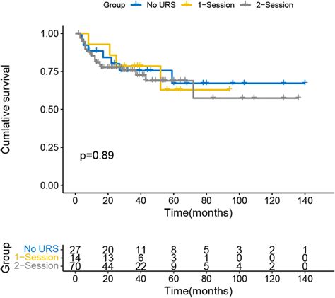 Survival Analysis Of Intravesical Recurrence In Patients With Ureteral Download Scientific