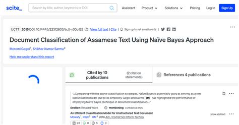 Document Classification Of Assamese Text Using Naïve Bayes Approach
