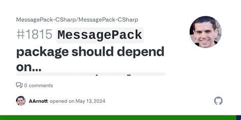 `messagepack` Package Should Depend On `messagepackanalyzer` Package