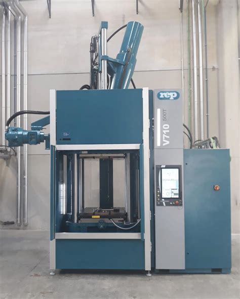 Completed The Assembly Of A New Rubber Injection Machine Rep V710 In