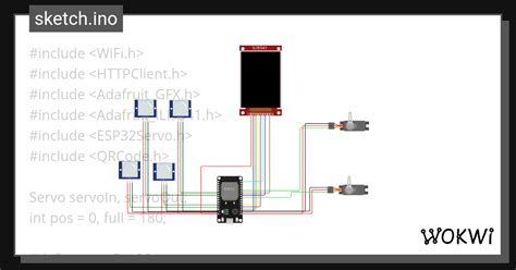 Parkirqrcode Wokwi Esp32 Stm32 Arduino Simulator