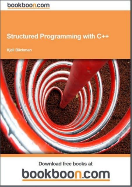 Structured Programming With C Plus Plus Pdf