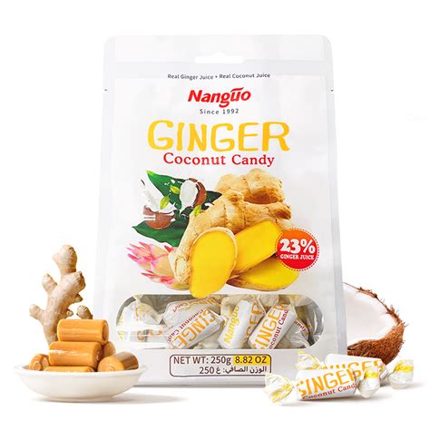 Ginger Coconut Candy (250g)-Nanguo Foodstuff