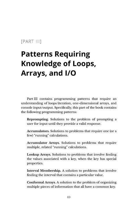 Patterns For Beginning Programmers 1651862999 Part Iii Patterns