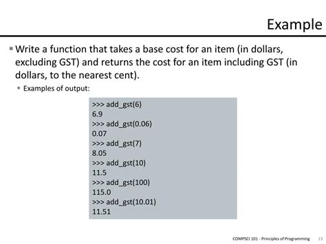 Ppt Compsci 101 Principles Of Programming Powerpoint Presentation Free Download Id2137428